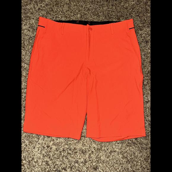Nike | Shorts | Mens Nike Golf Dynamic Woven Orange Shorts Sample ...